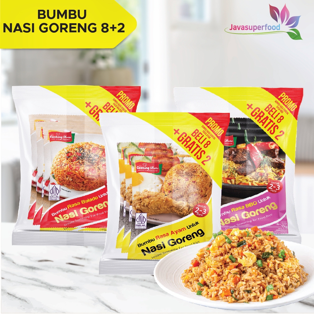 Instant Fried Rice Seasoning 15g (1 Pack Contains 10 Sachets) | Shopee ...