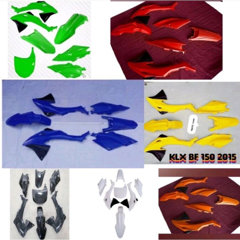 BODY SET ONLY KLX BF BODY KIT ONLY FULLSET WITHOUT SEAT TANK KLXBF ...