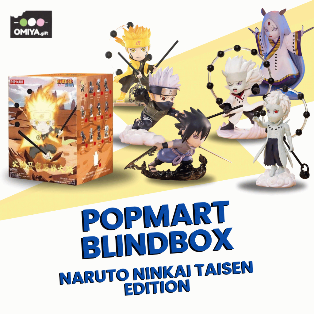 Naruto SHIPPUDEN POP MART BLIND BOX NARUTO NINKAI TAISEN SERIES ...