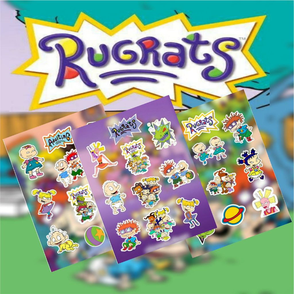 Sticker Pack RUGRATS Edition Waterproof | Aesthetic Stickers | Laptop ...