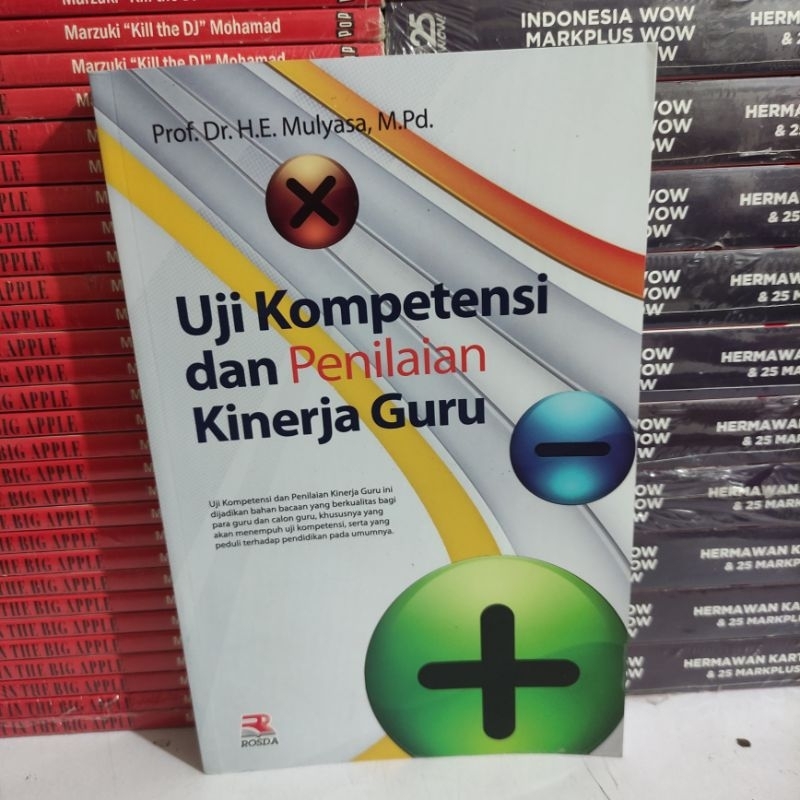 Original Book: Competency Test And Teacher Performance Assessment ...