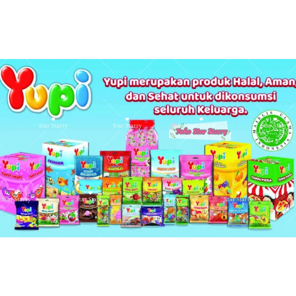 [Per Box] Aneka Yupi 1 Box = 24pcs/1 Jar Of Halal Viral Snack Mui Snack Yupi Vegasaurus Yupi ...