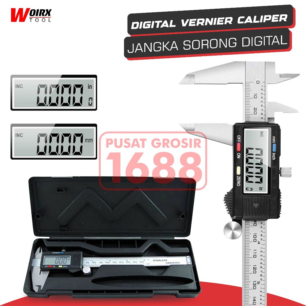 Sigmat Digital Vernier Caliper Stainless 150mm | Shopee Malaysia