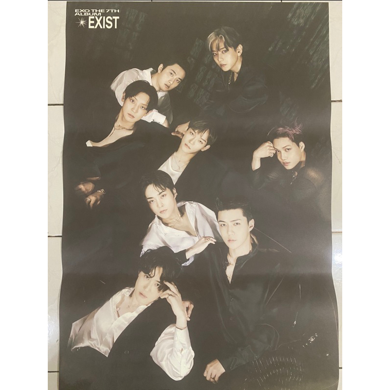Exo1 - EXO EXTENSION, DFTF, OBSESSION OFFICIAL POSTER + TUBE | Shopee Malaysia