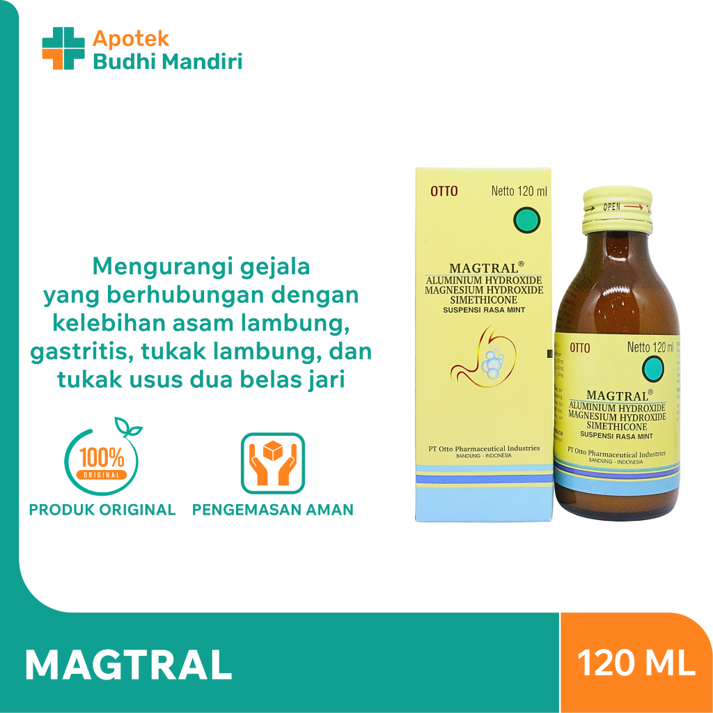 Magtral Syrup 120ml - Overcoming Gastric Acid Symptoms | Shopee Malaysia