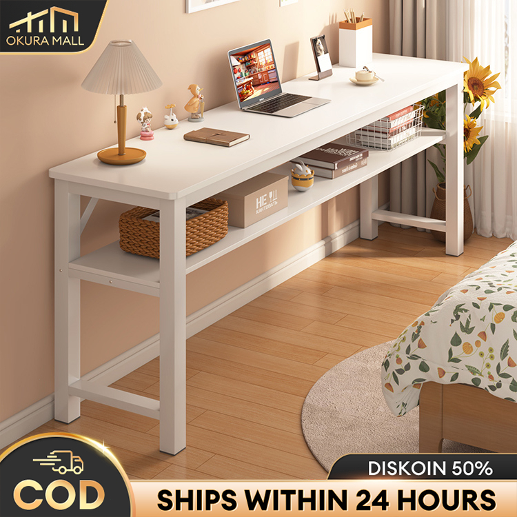 KAYU [Solid Wood]okura Office Desk 160CM Study Desk Work Desk Office ...