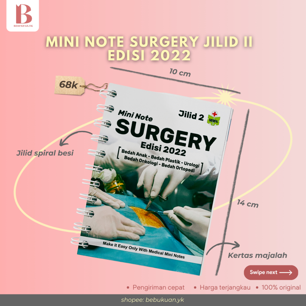 Mini Notes Surgery Volume 2 | Medical Surgery | Mmn Surgery book ...
