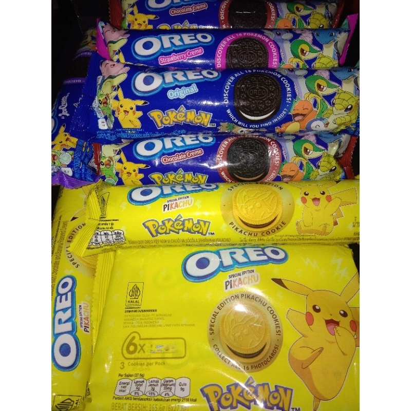 Oreo Pokemon Oreo Pikachu Oreo Chocolate Banana Oreo Original Oreo ...