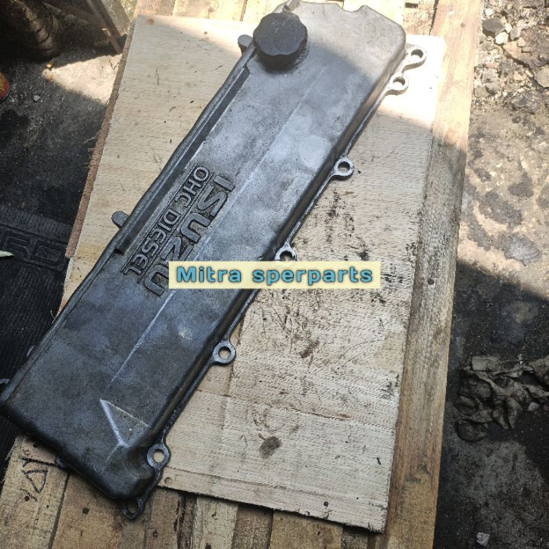 MESIN Original isuzu elf nkr71 turbo Engine Cap Deck Valve Cap | Shopee ...