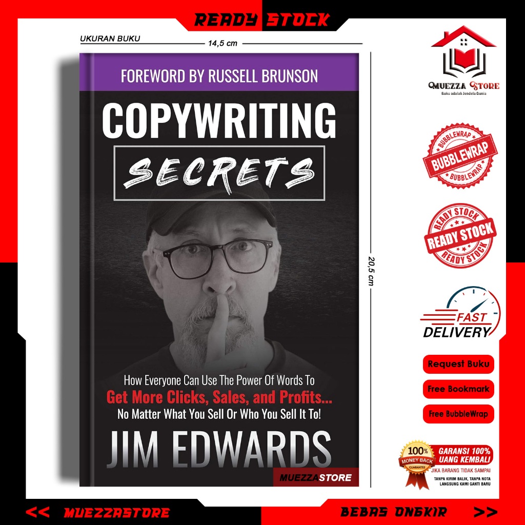 Copywriting Secrets by Jim Edwards (English/Indonesia) | Shopee Malaysia