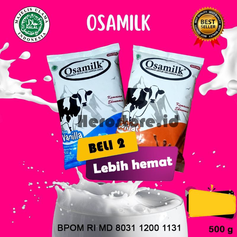 Original OSAMILK MILK 100% Body Fattener & Appetite Enhancer 500 g ...