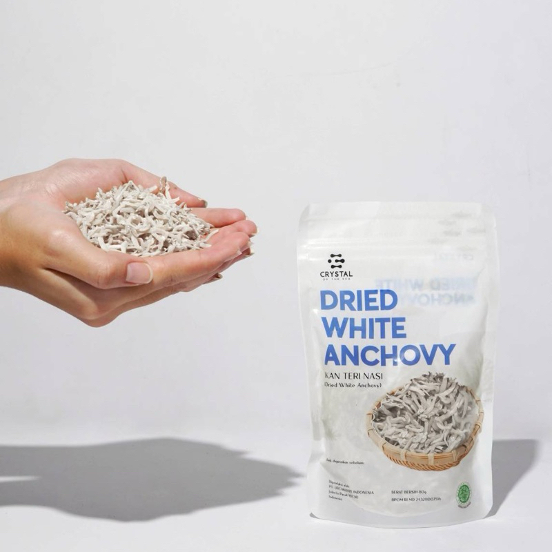 Crystal of The Sea -Dried White Anchovy| Dried Rice Anchovies (Salt ...