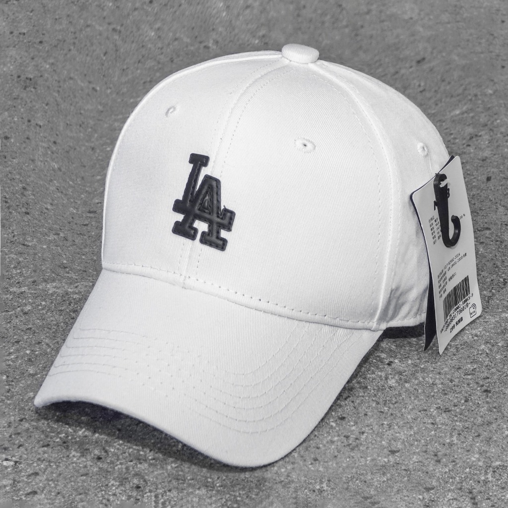La MLB Baseball Cap Men Mirror Quality Leather Logo Hat ORIGINAL FULL ...