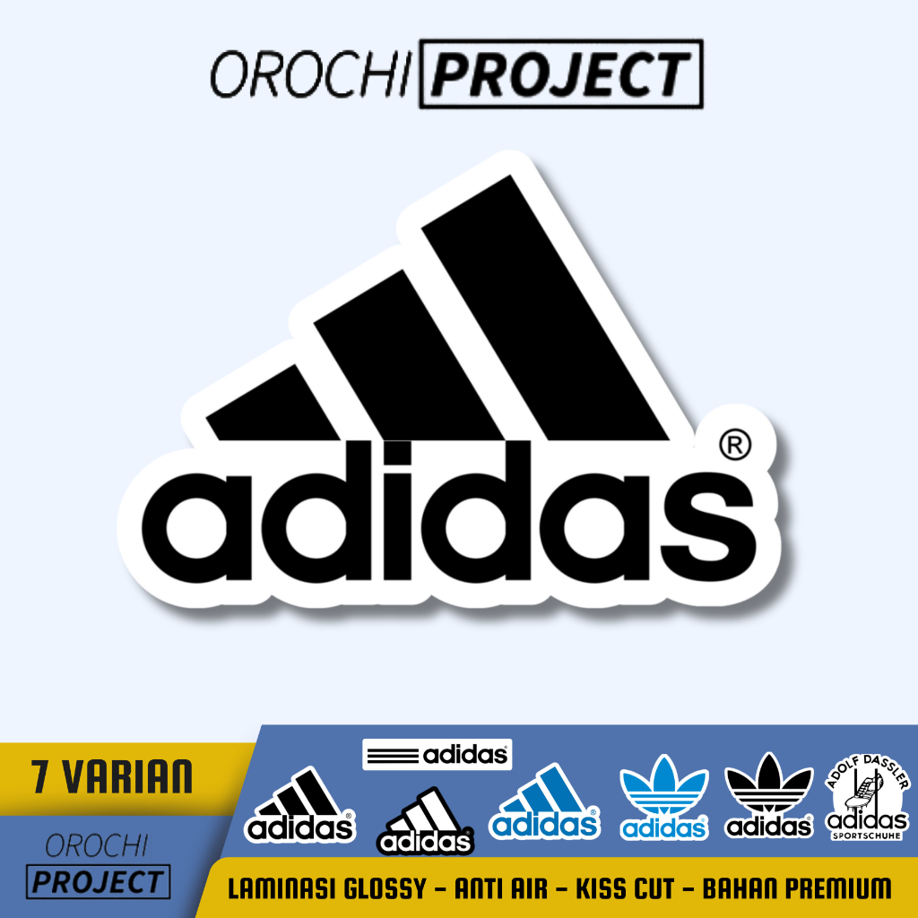 Orochi PROJECT Sticker Emblem Brand Logo Adidas Montain Vinyl Glossy ...