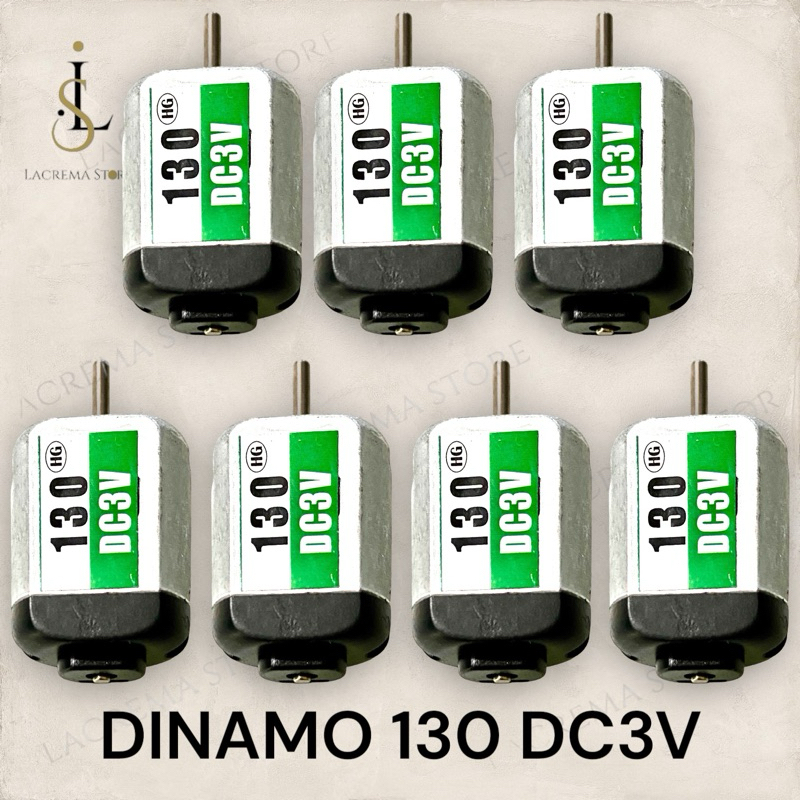 Dynamo DC 3V MOTOR TAMIYA Type 130 DC 3V | Shopee Malaysia