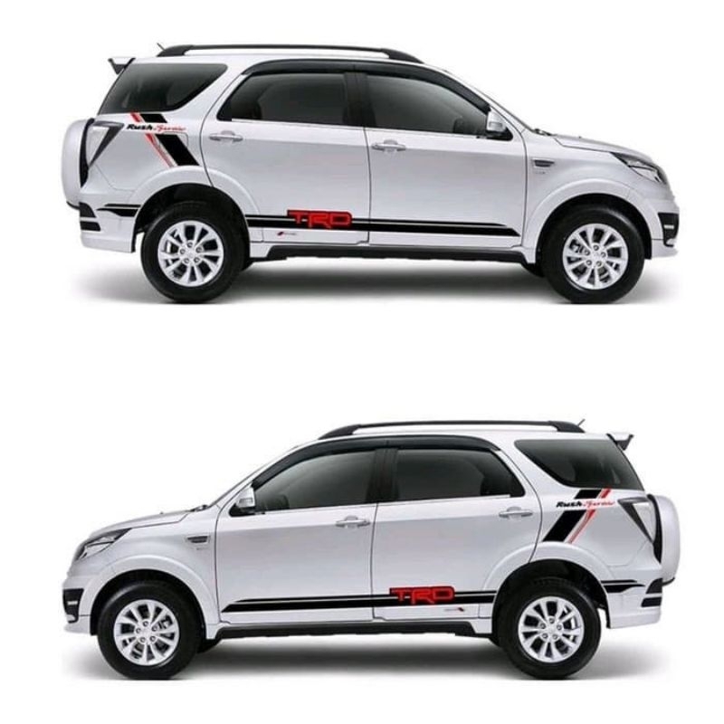 Toyota rush Ertiga Car sticker sticker cutting sticker rush Car sticker ...