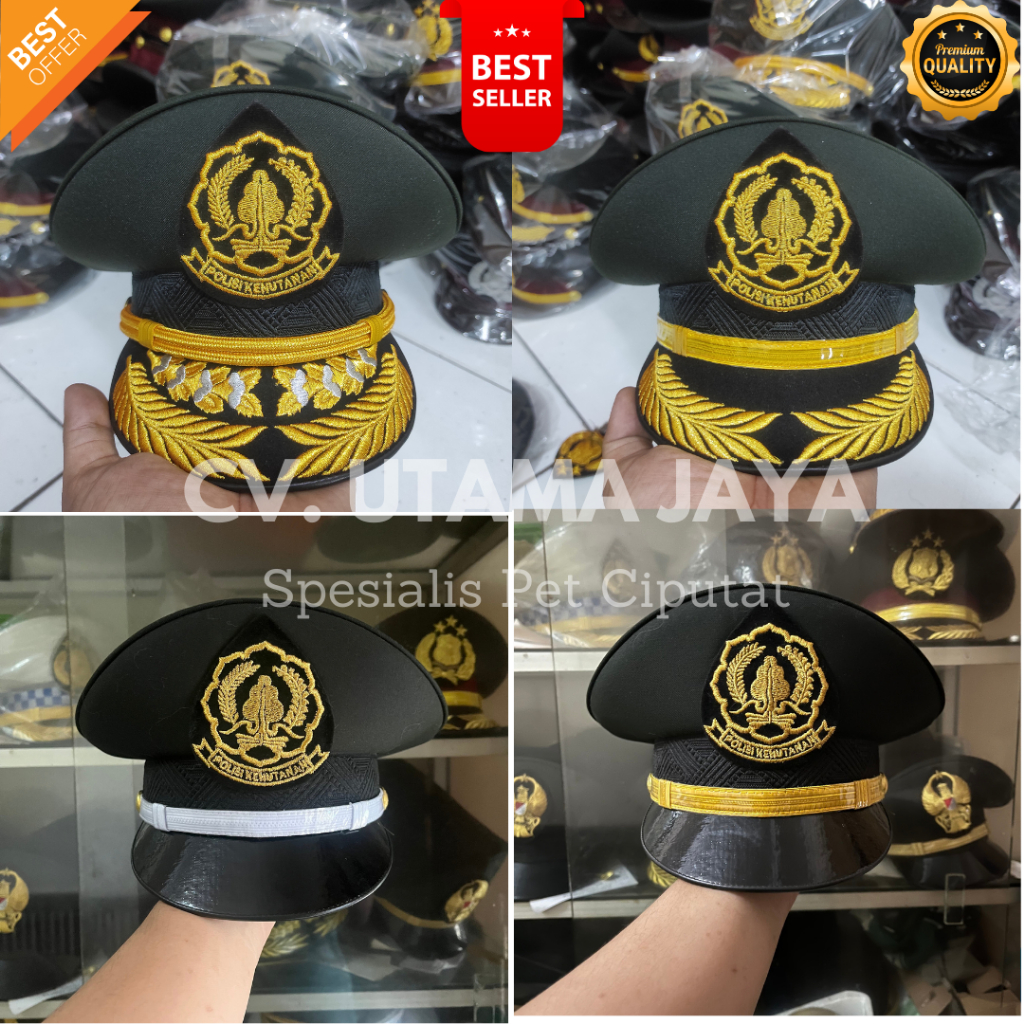 Polhut Pet Hat Forest Police Forestry PDH PDU | Shopee Malaysia