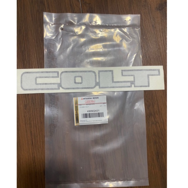 Colt L300 DIESEL FRONT WRITING STICKER / ORIGINAL KTB KM "COLT ...