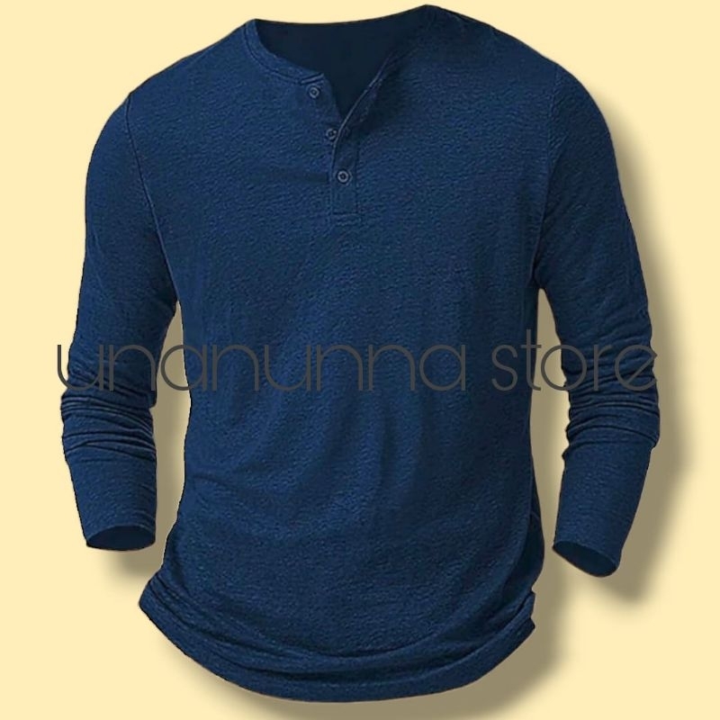 LONGSLEEVE HANLEY T-SHIRT / Men's Long Sleeve Button-Down T-SHIRT ...