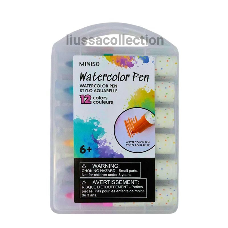 Miniso Marker - 12 Color Marker Set | Shopee Malaysia