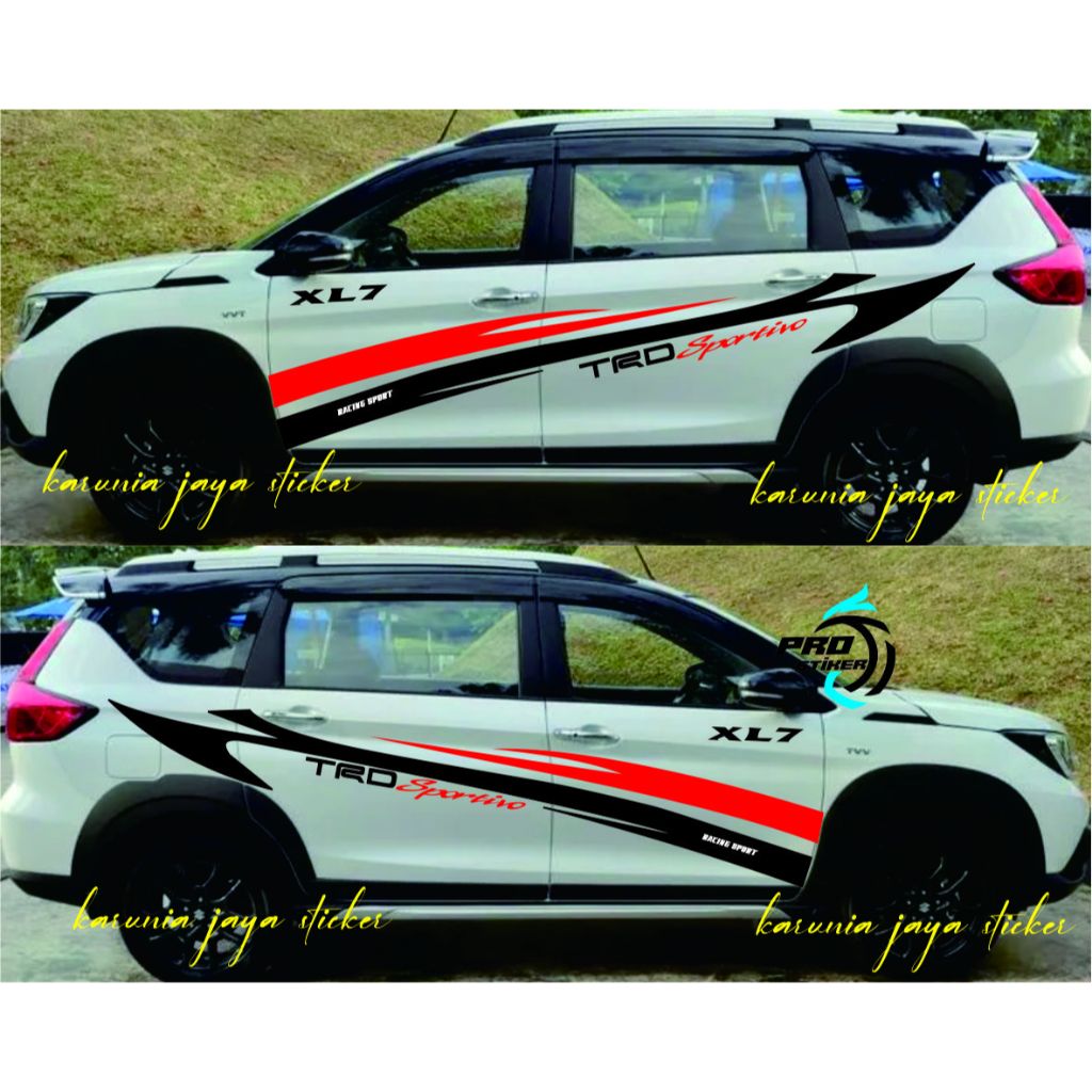New TERBARU STICKER Car STICKER SUZUKI ERTIGA XL7 STICKER LIST XL 7 ...