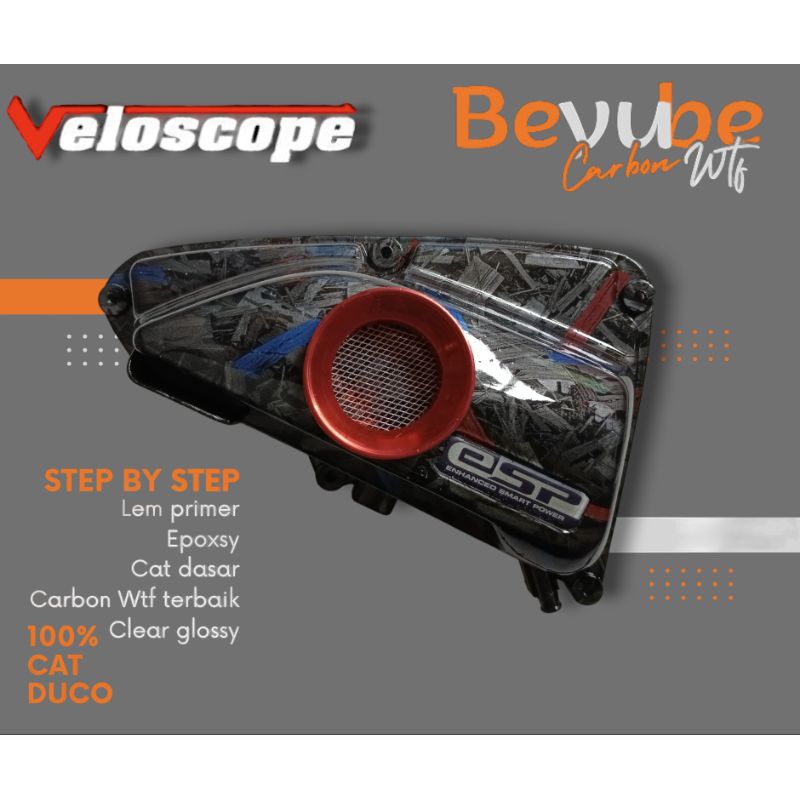 Cover //Cover Carbon Filter Forged Color Veloscope Honda Beat esp CBS ...