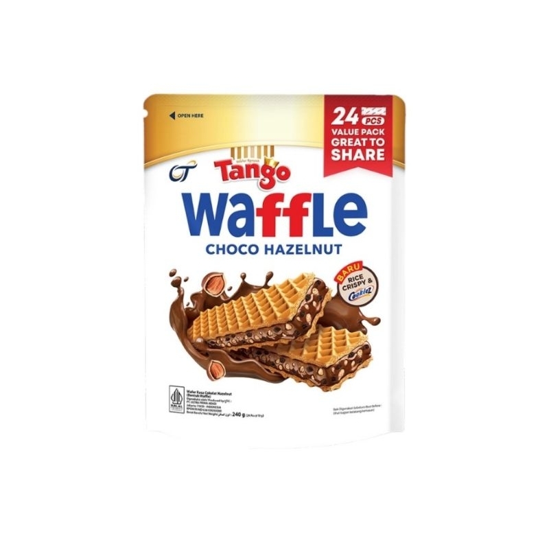 Tango Wafer Waffle Choco Hazelnut 240g | Shopee Malaysia