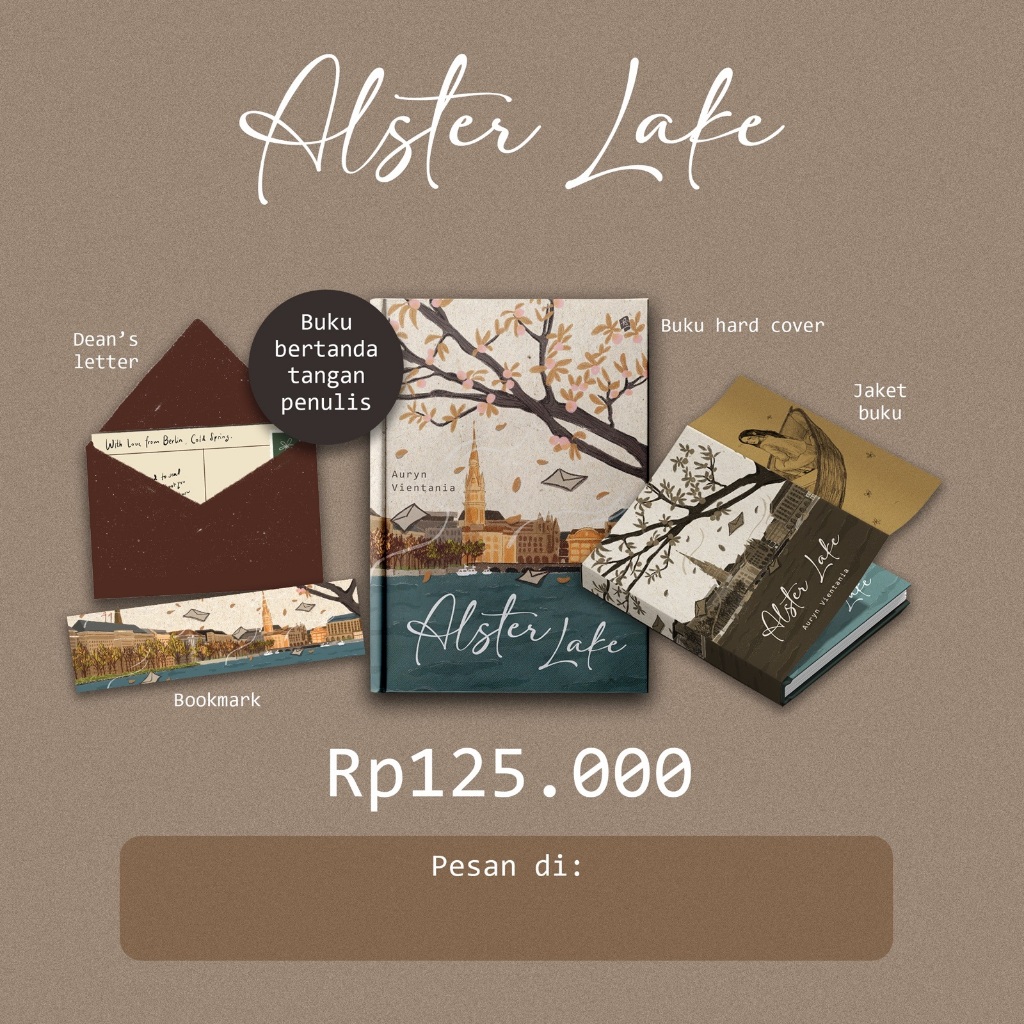 Novel Turning Page - Alster Lake New Cover - When we were Young By ...