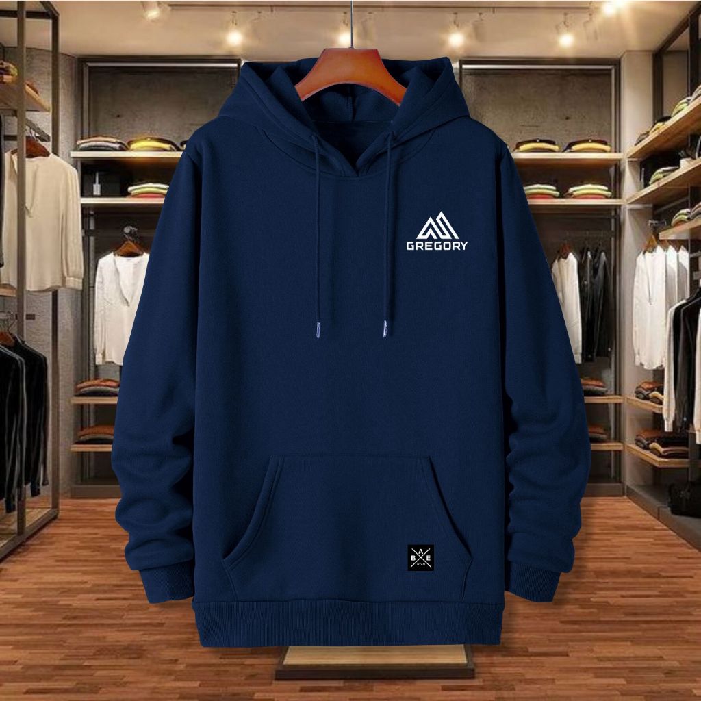 Sweater Hoodie Men Distro GREGORY Big Size Jumbo M - XXL | Shopee Malaysia