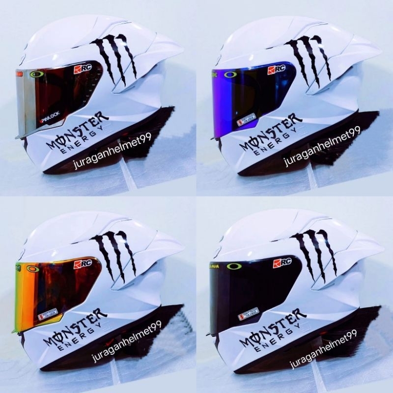 Mla TTC Crypton FullFace Helmet Handsome Monster Package | Shopee Malaysia