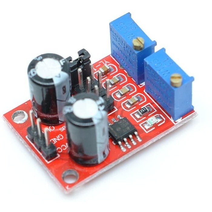 NE555 Pulse Frequency Duty Cycle Adjustable Module Square Wave Signal ...