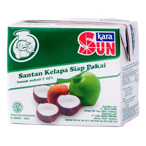 Sun Kara COCONUT MILK 200 Ml | Shopee Malaysia