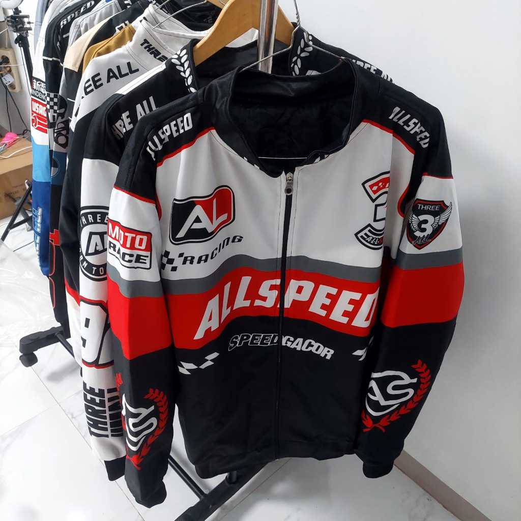 Nascar Jacket-Motorcycle Jacket-Bombon Jacket-racing Jacket | Shopee ...