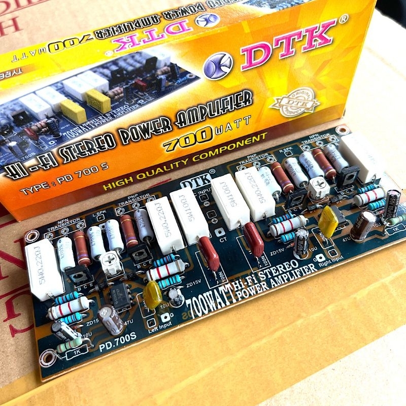 Hifi stereo power amplifier 700W | Shopee Malaysia