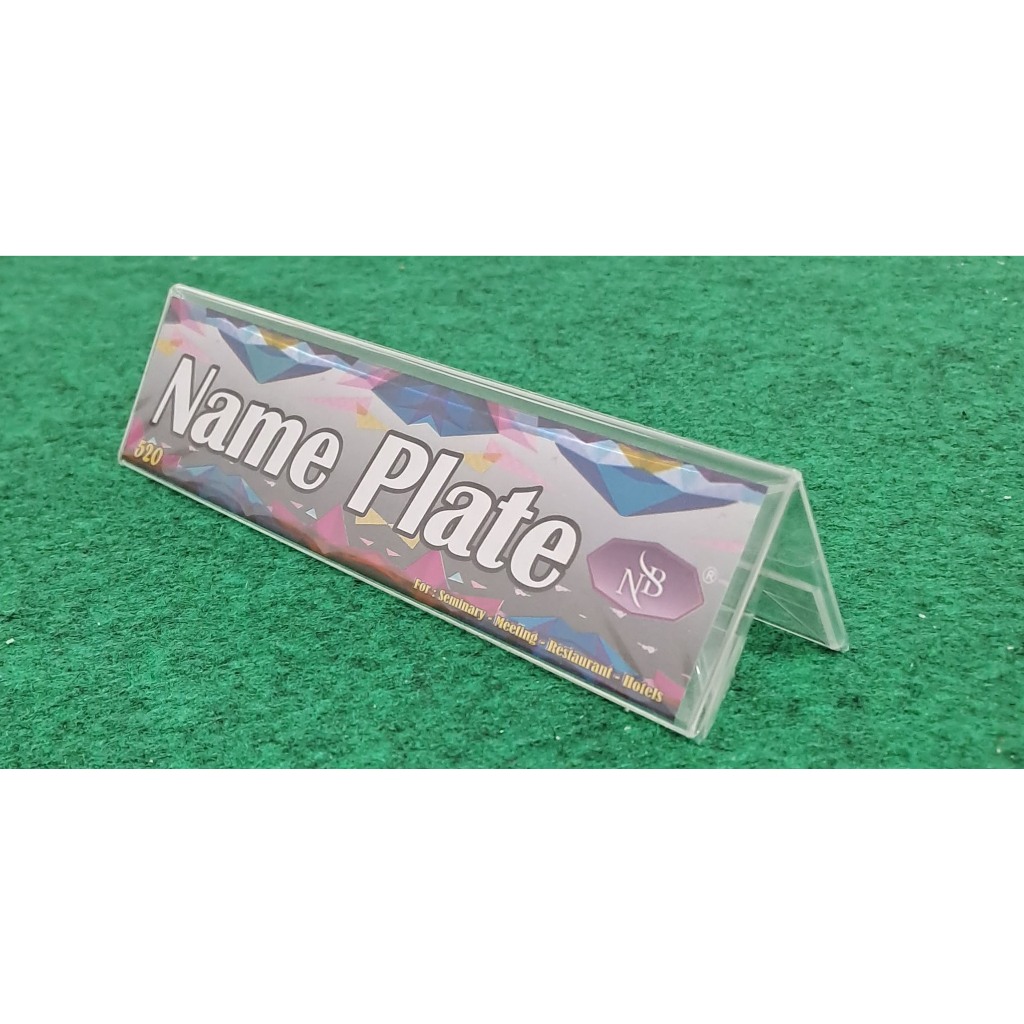 Acrylic/acrylic Name Plate/Name Sign 5x20cm | Shopee Malaysia