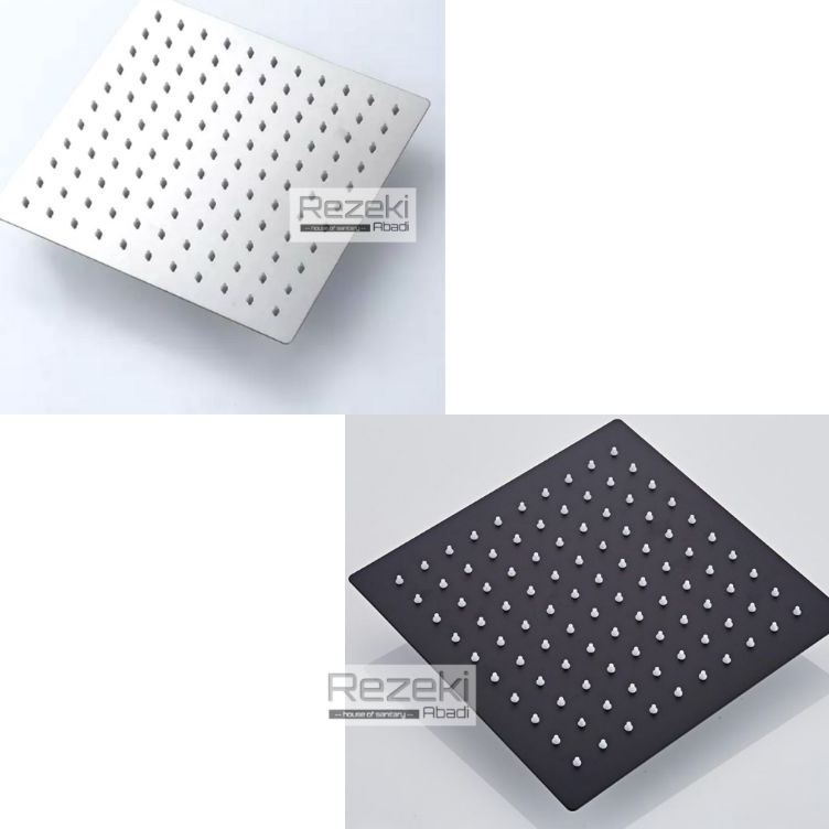 Send Now Sus34 Stainless Wall Shower Head Doff Color Wall Shower Rain ...