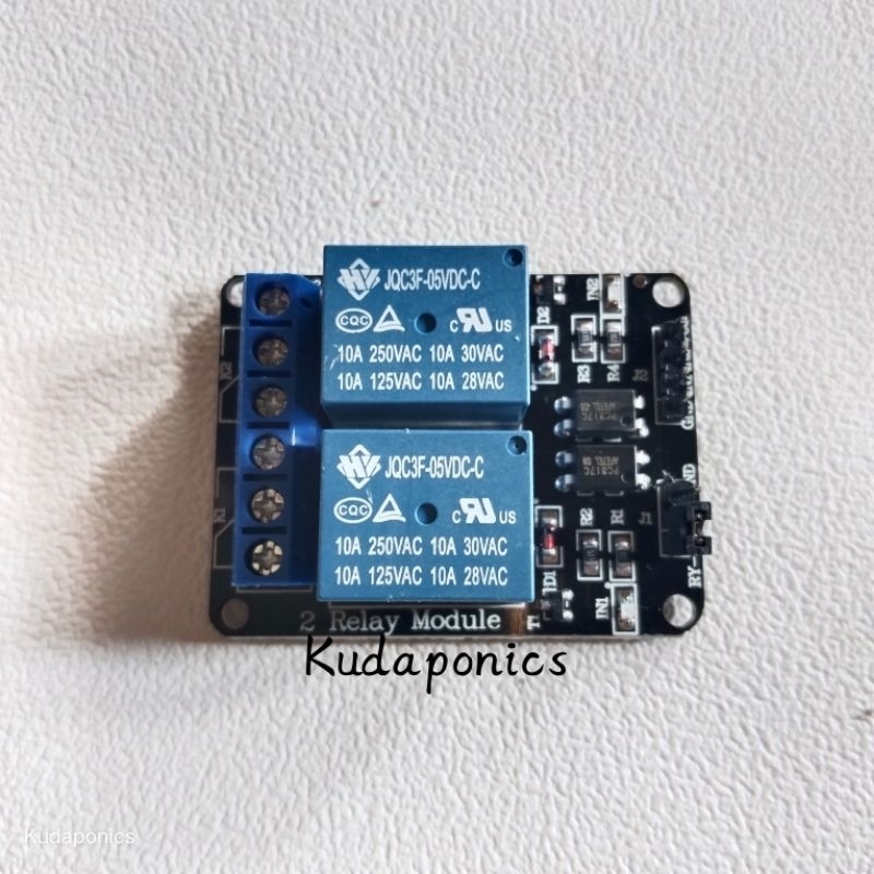 2 Channel Relay Module 5V 12V High/Low Level Trigger Relay Control with ...