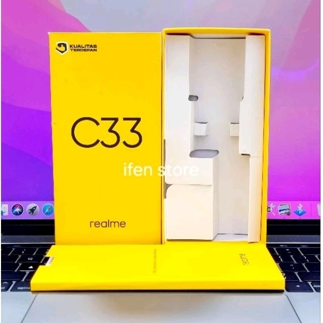 Box Realme C33 (Original) | Shopee Malaysia