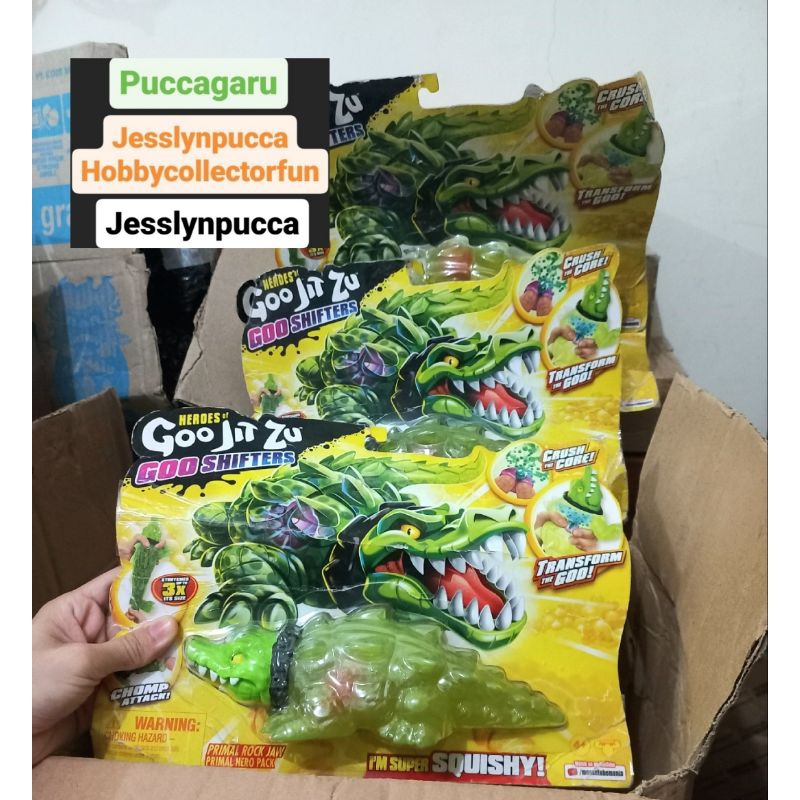 Heroes OF GOO JIT ZU BLAZAGON TYRO THRASH SKUISI STRETCHY STRETCH SLIME ...