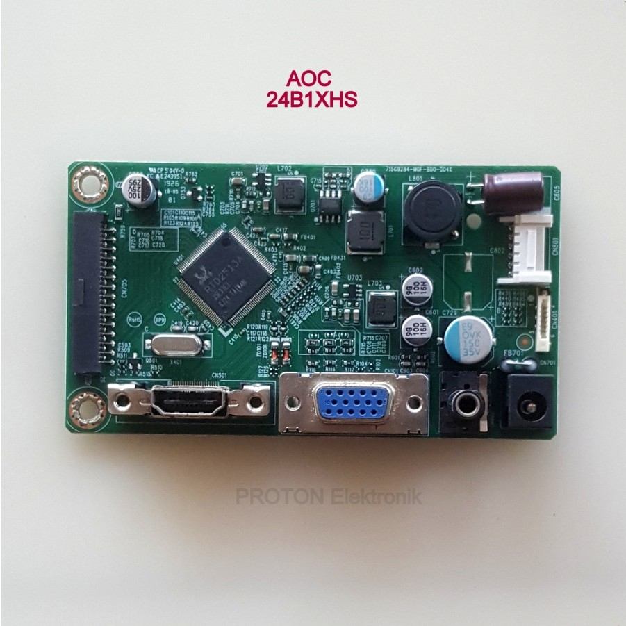 MESIN Mainboard LCD LED IPS Monitor AOC 24B1XHS 27B1H 27B1 PCB Machine ...