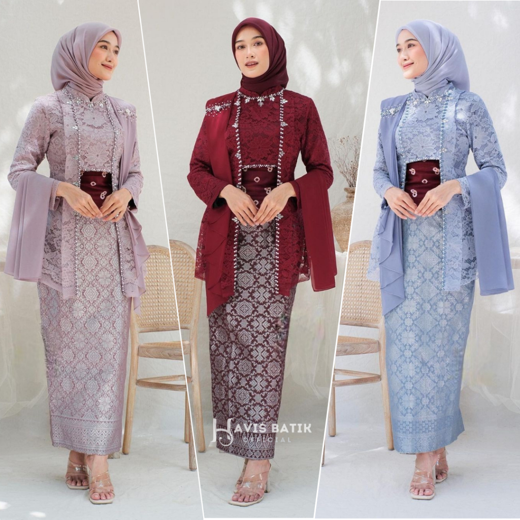 New Modern Flea Kebaya Suit Graduation Kebaya Fiance Application Set ...