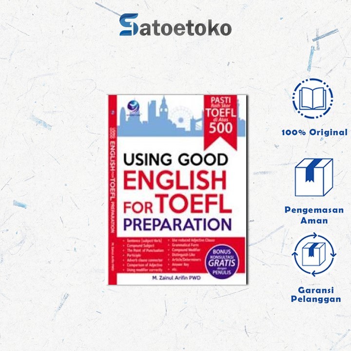 Using Good English For Toefl Preparation | Shopee Malaysia