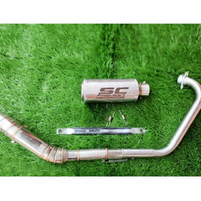 Exhaust SC Project Vixion Old New, R15 V2 V3, Supra GTR, Sonic, Gsx150 ...