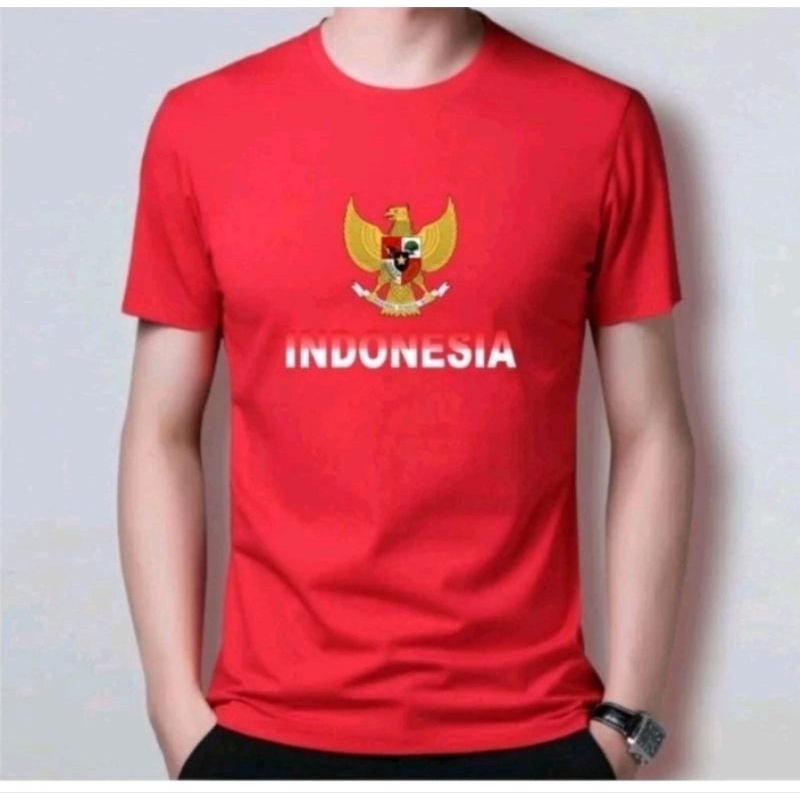 MERAH PUTIH Red and white t-shirt HUT RI 79 MERDEKA UNISEX TOPS FOR MEN ...