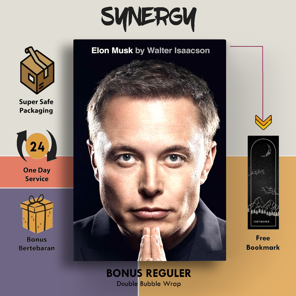 Elon Musk by Walter Isaacson (English) | Shopee Malaysia