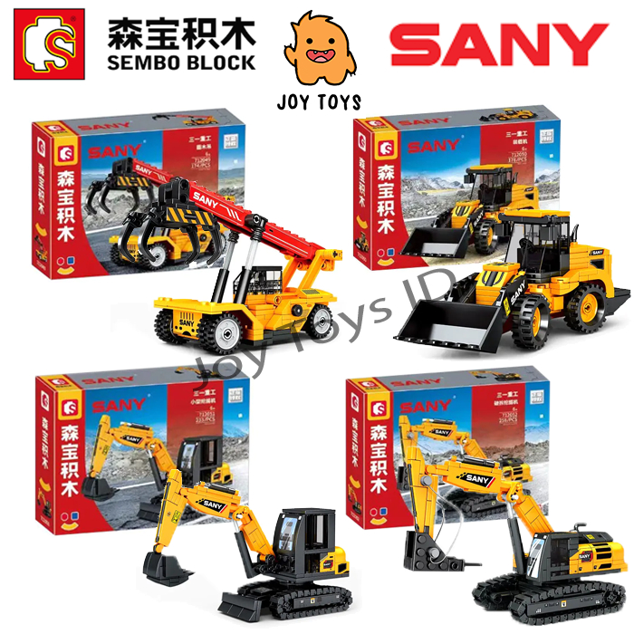 Sembo Brick Toy Construction Vehicle Engineer / Zoomlion Heavy ...