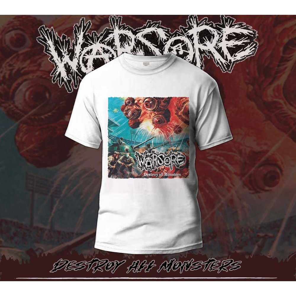 Original WARSORE TSHIRT – DESTROY ALL MONSTERS | Shopee Malaysia