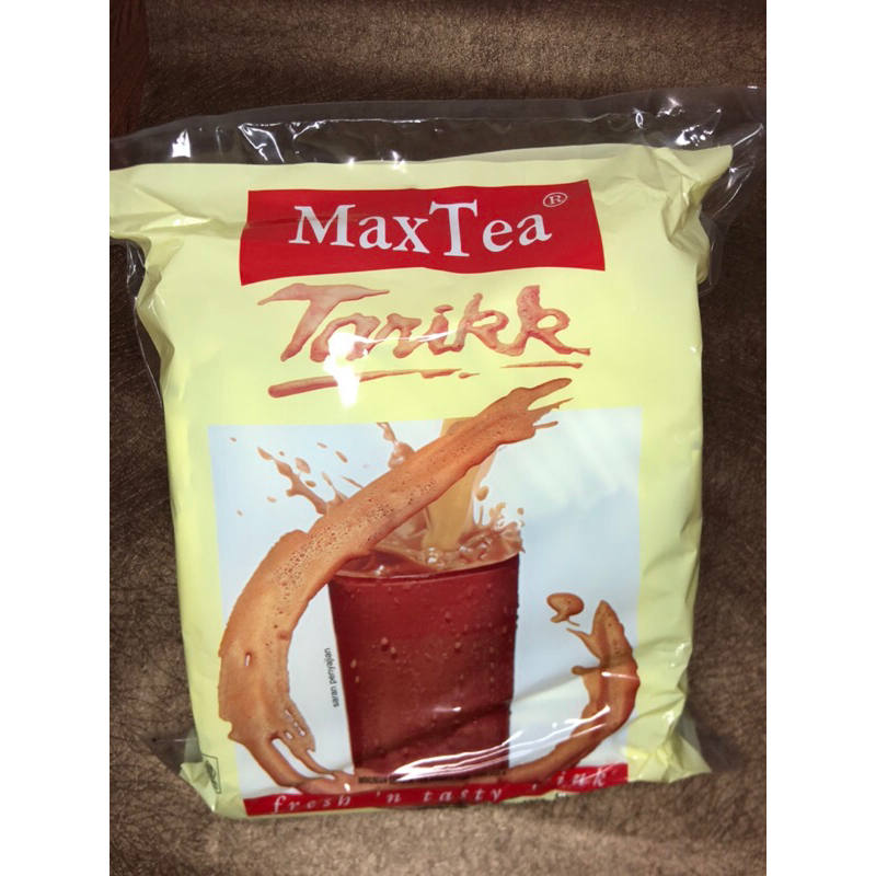 Max TEA TARIK 25gr 5 Sachets Contents 50 Sachets (exp 2025) | Shopee ...