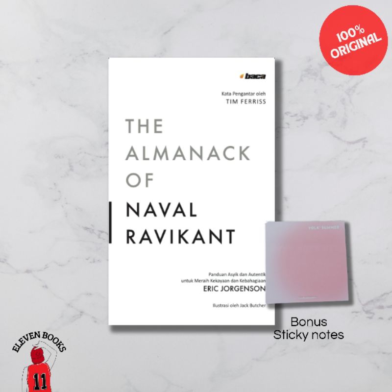 Original book The Almanack of Naval Ravikant - Eric Jorgenson (READ ...