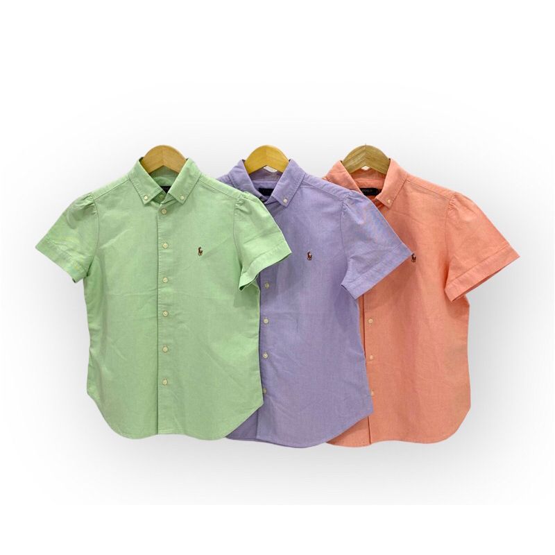 KEMEJA Pastel Color Polo Short Shirt | Shopee Malaysia